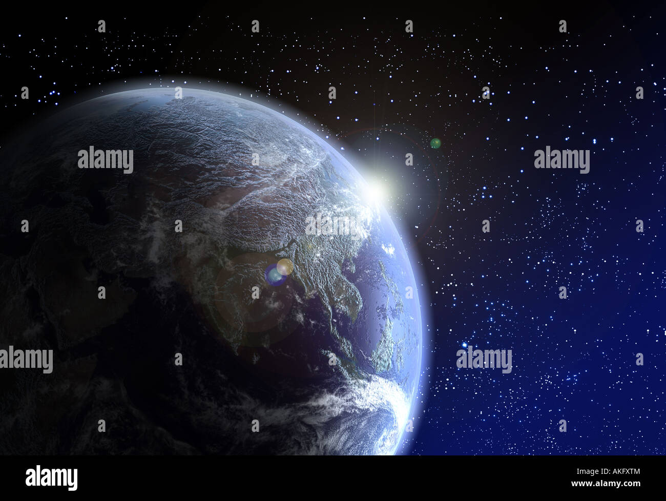 Earth - Asia Stock Photo - Alamy