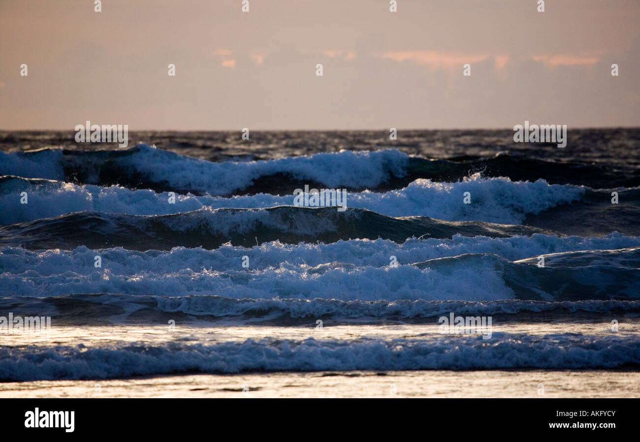 Ireland Fanore Surfing Stock Photo - Alamy