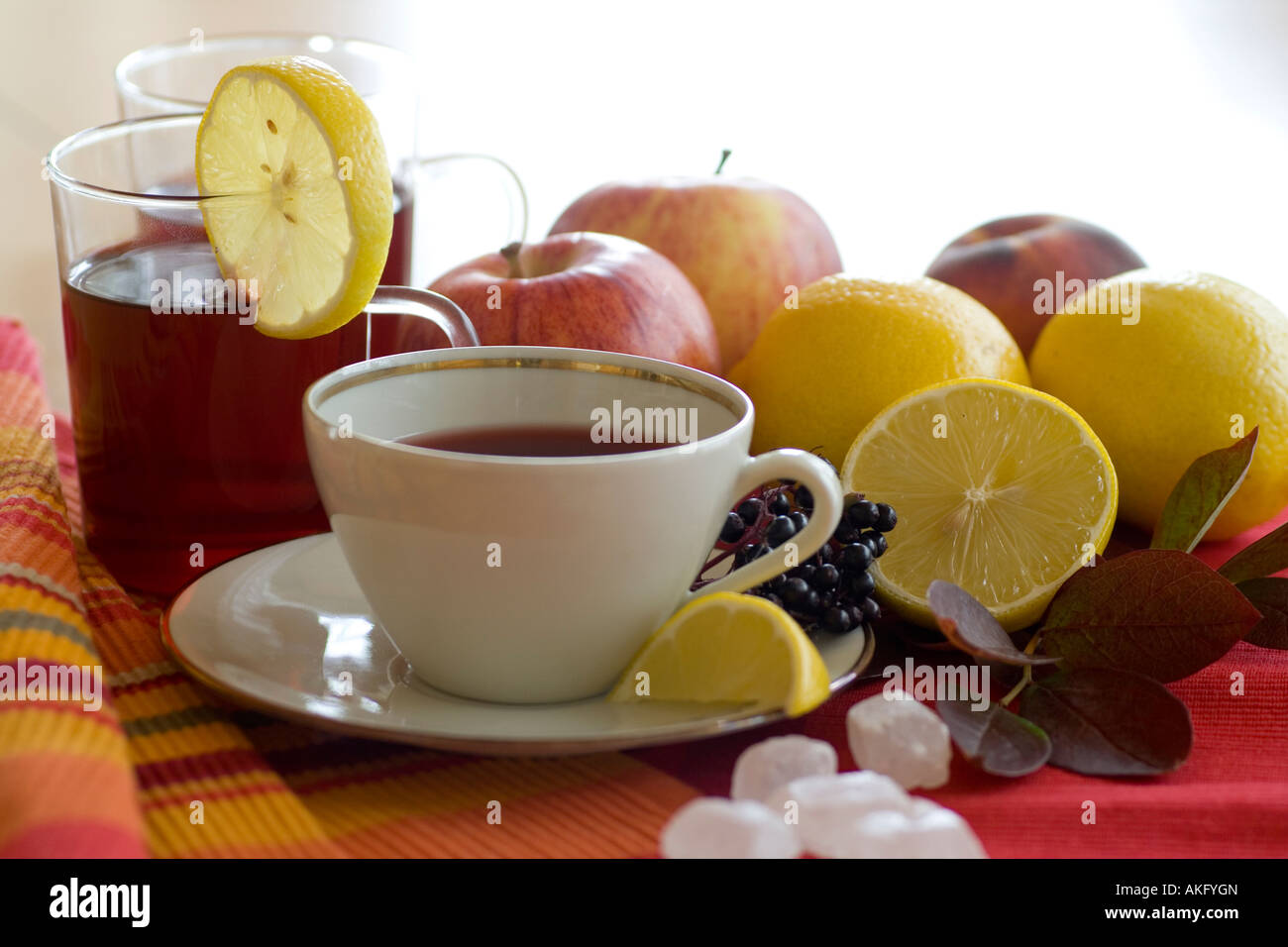 Berry fruit tea hi-res stock photography and images - Alamy