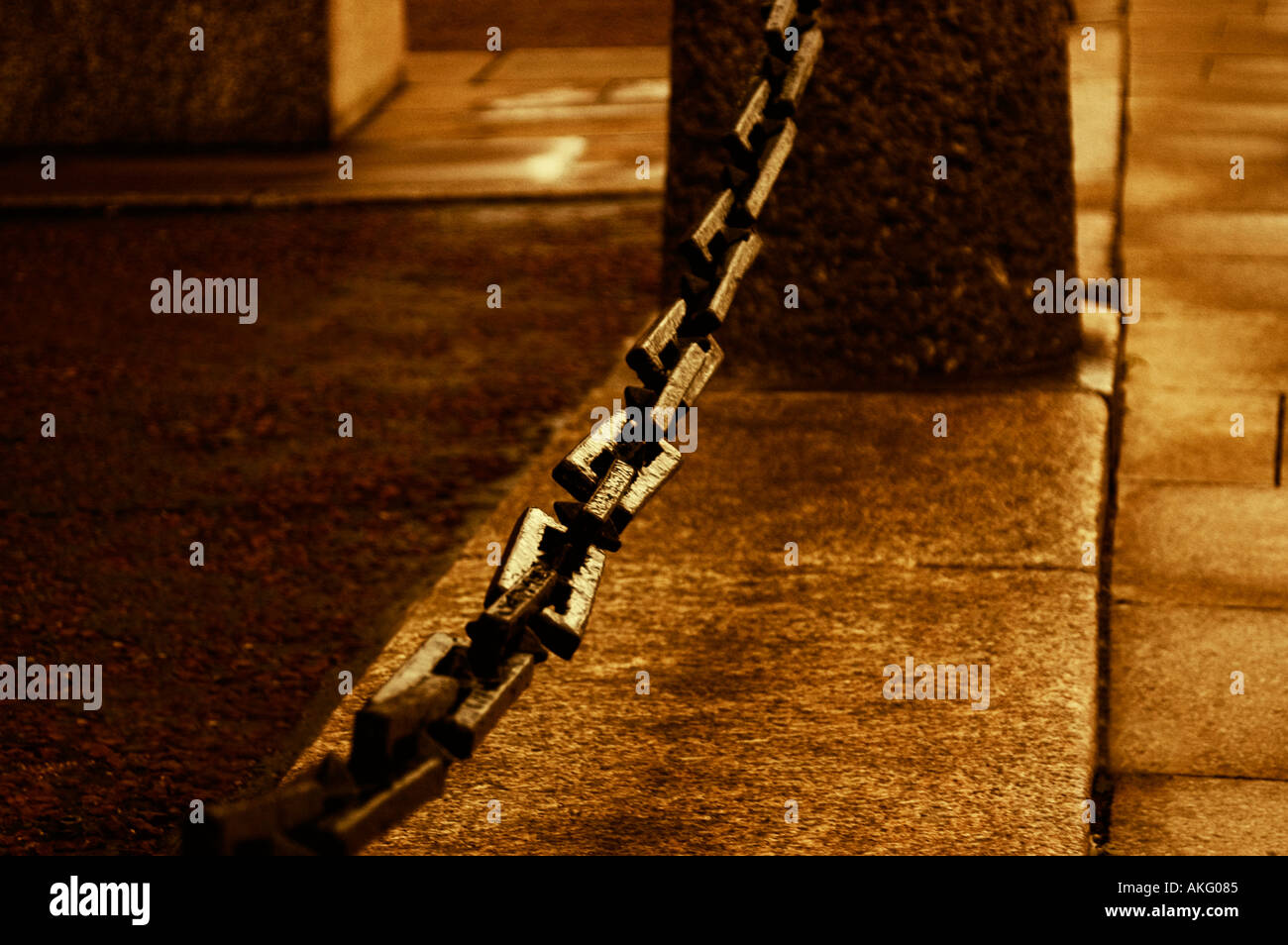 Fence at Liver buildings Liverpool Stock Photo - Alamy