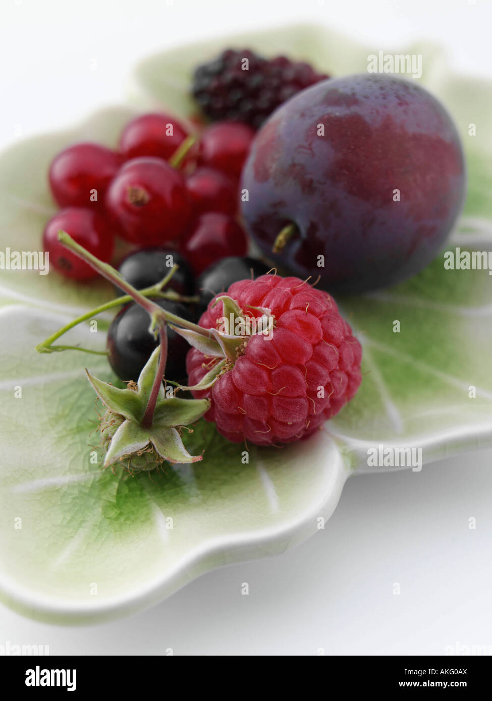 English summer soft fruits editorial food Stock Photo - Alamy