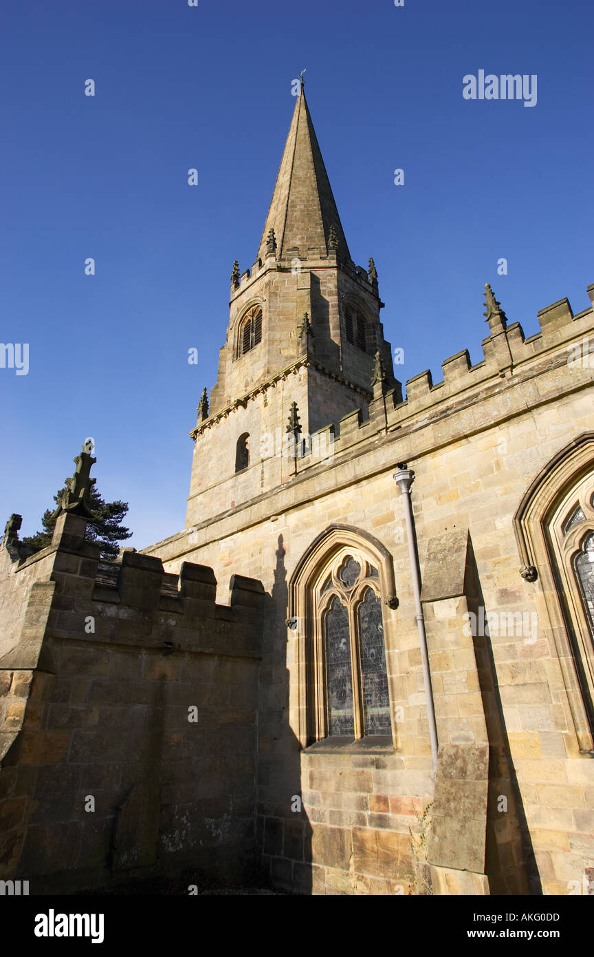 St Marys Church Masham Yorkshire Dales England UK Stock Photo - Alamy