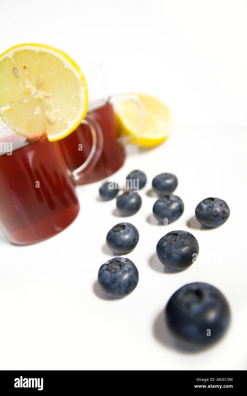 Blueberry lemon drink hi-res stock photography and images - Alamy