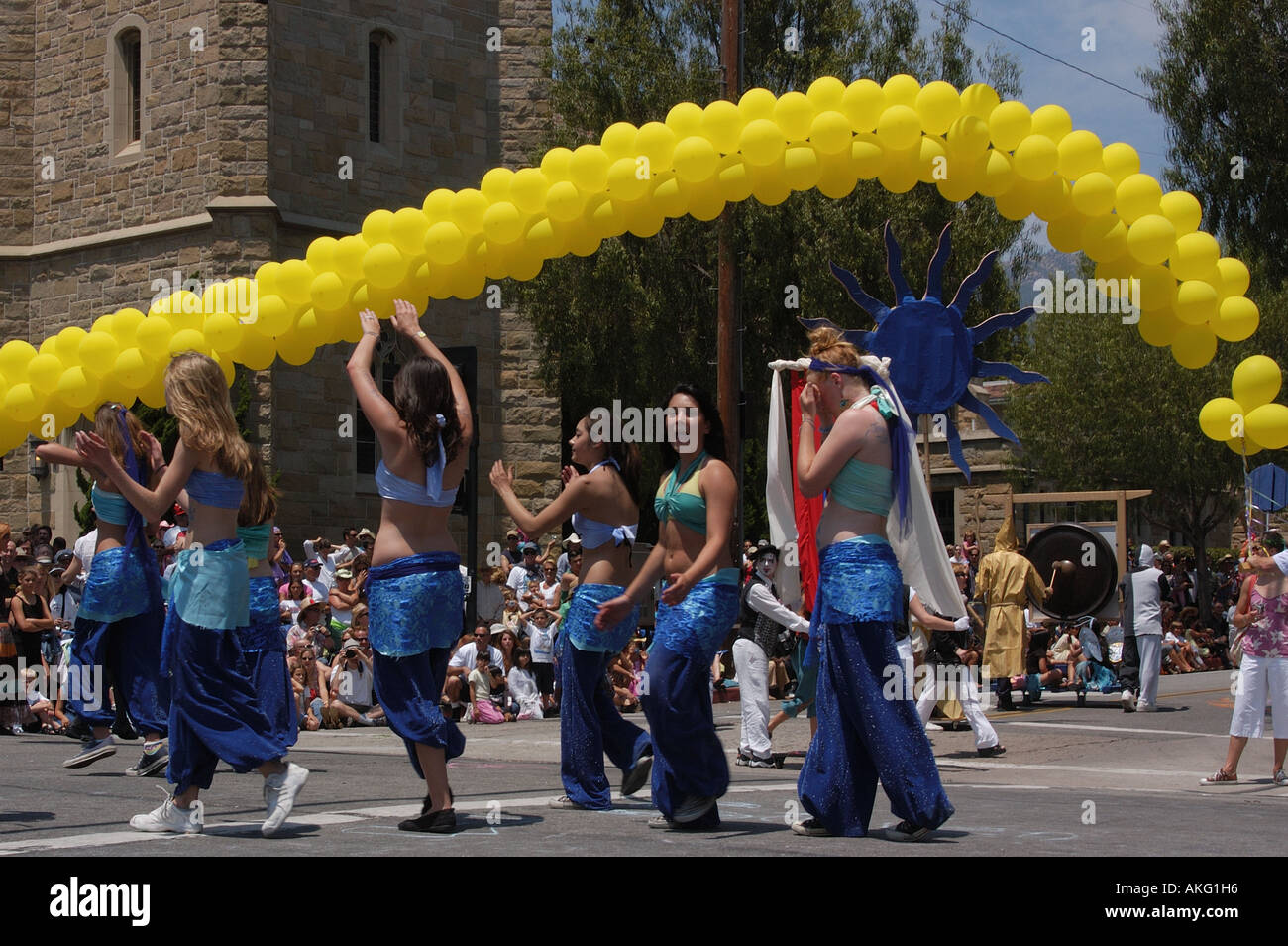 Summer Solstice Parade Stock Photo - Alamy