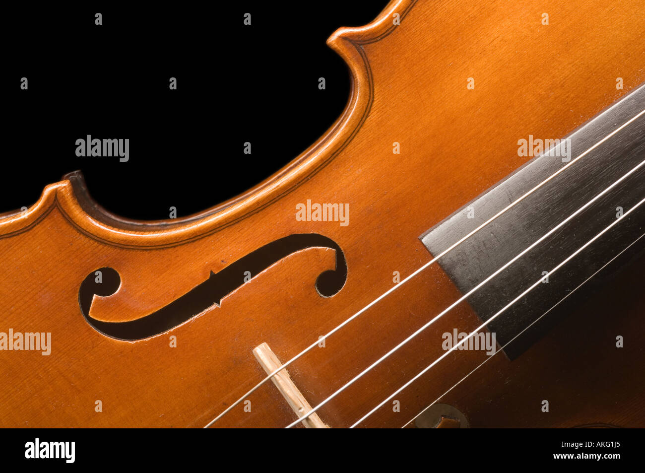 Detail of a violin Stock Photo - Alamy