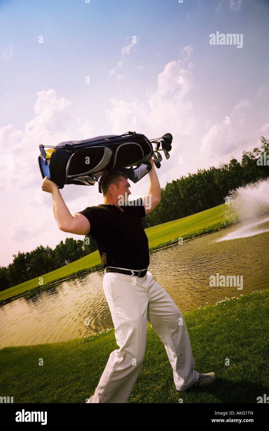 Angry golfer hi-res stock photography and images - Alamy