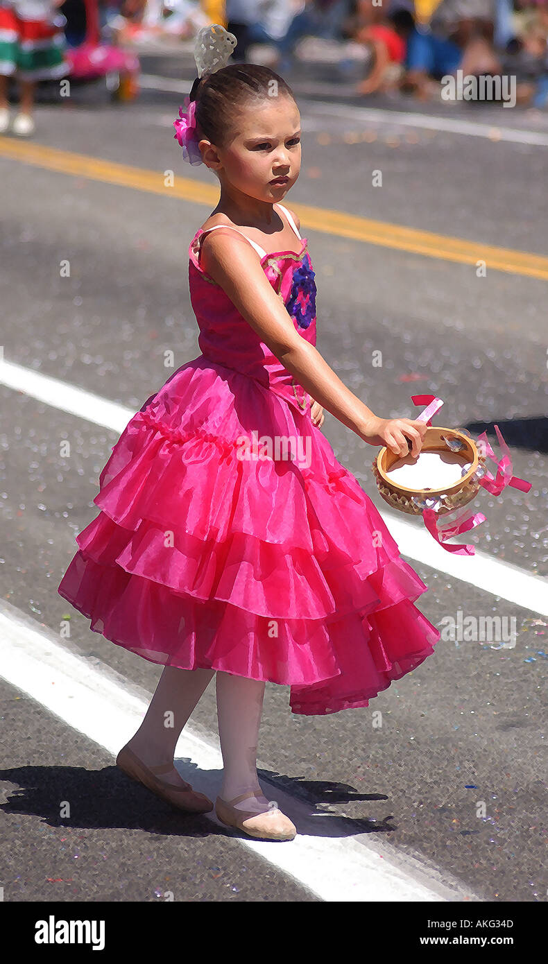 Fiesta Children s Parade Stock Photo - Alamy