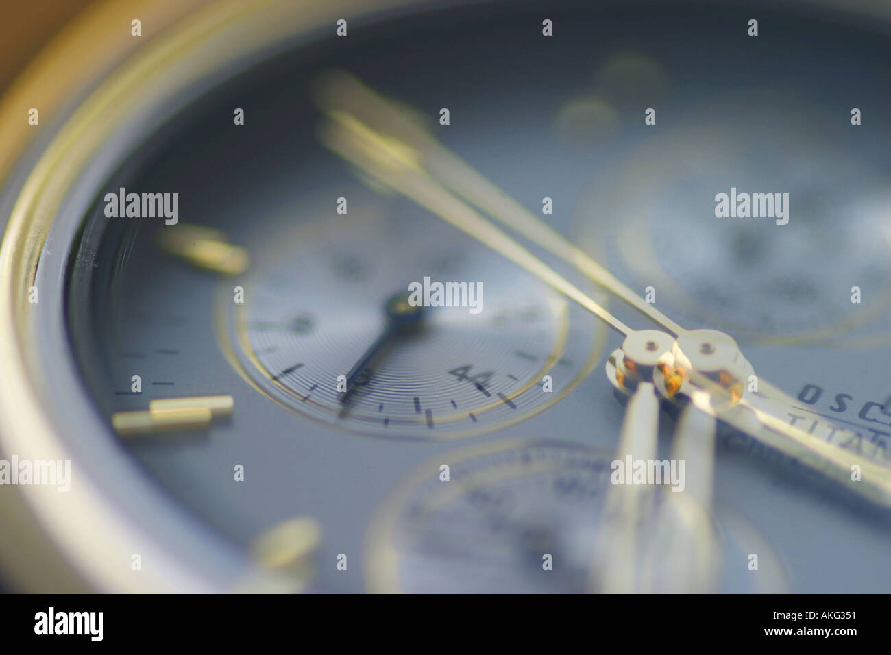 watch alarm chroniker chronograph chronometer Stock Photo - Alamy