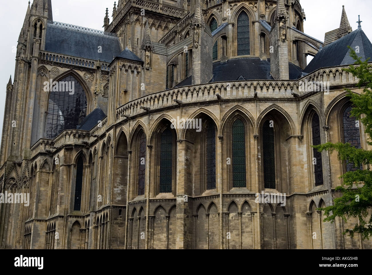 FRANCE BAYEUX NORMANDY CATHEDRAL OF NOTRE DAME 2006 Stock Photo - Alamy