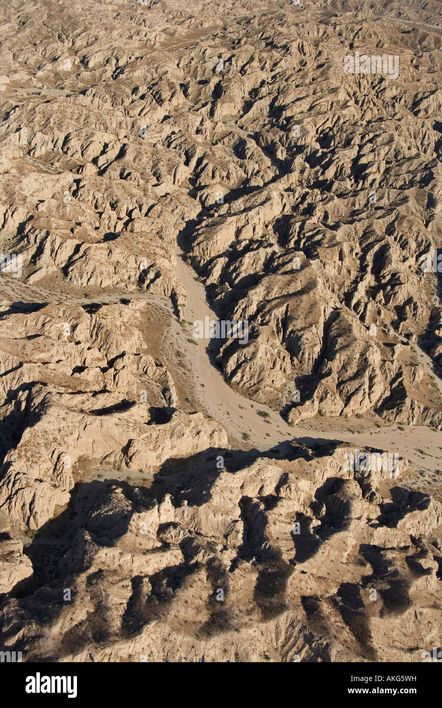 Aerial view of mountainous terrain in southwest Stock Photo - Alamy