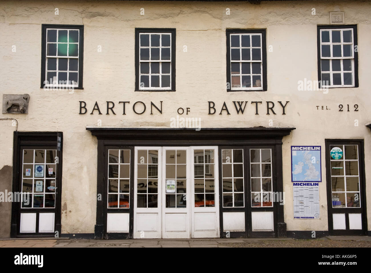 Old Shop Front in Bawtry near Doncaster England Stock Photo - Alamy