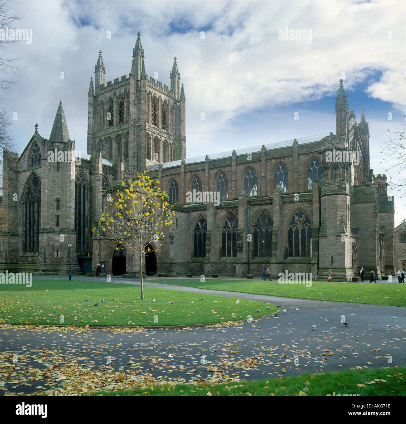 Hereford Cathedral Norman Stock Photos & Hereford Cathedral Norman ...