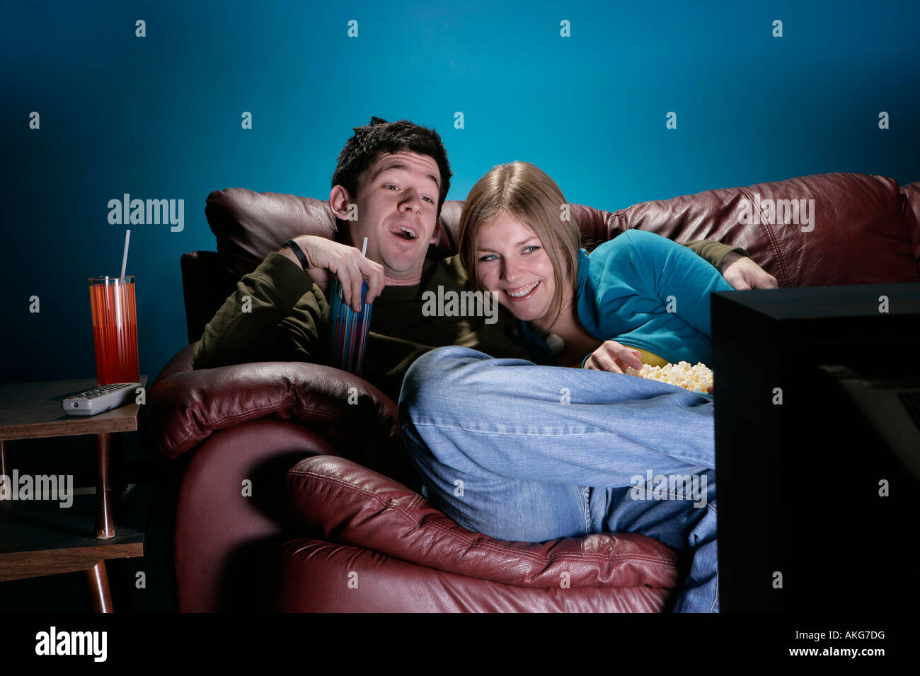 Inside a television hi-res stock photography and images - Alamy