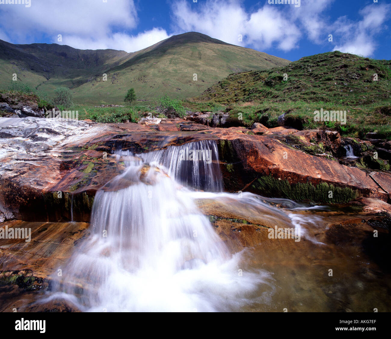 Glen shiel waterfall scottish highlands hi-res stock photography and ...