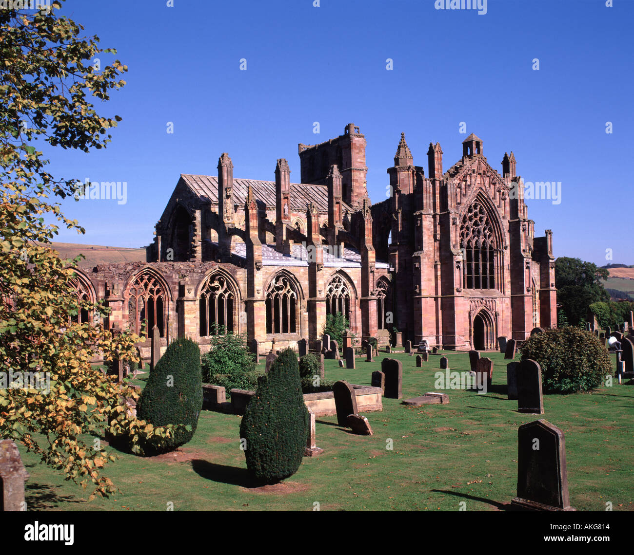 Melrose Border Region Scotland High Resolution Stock Photography and ...