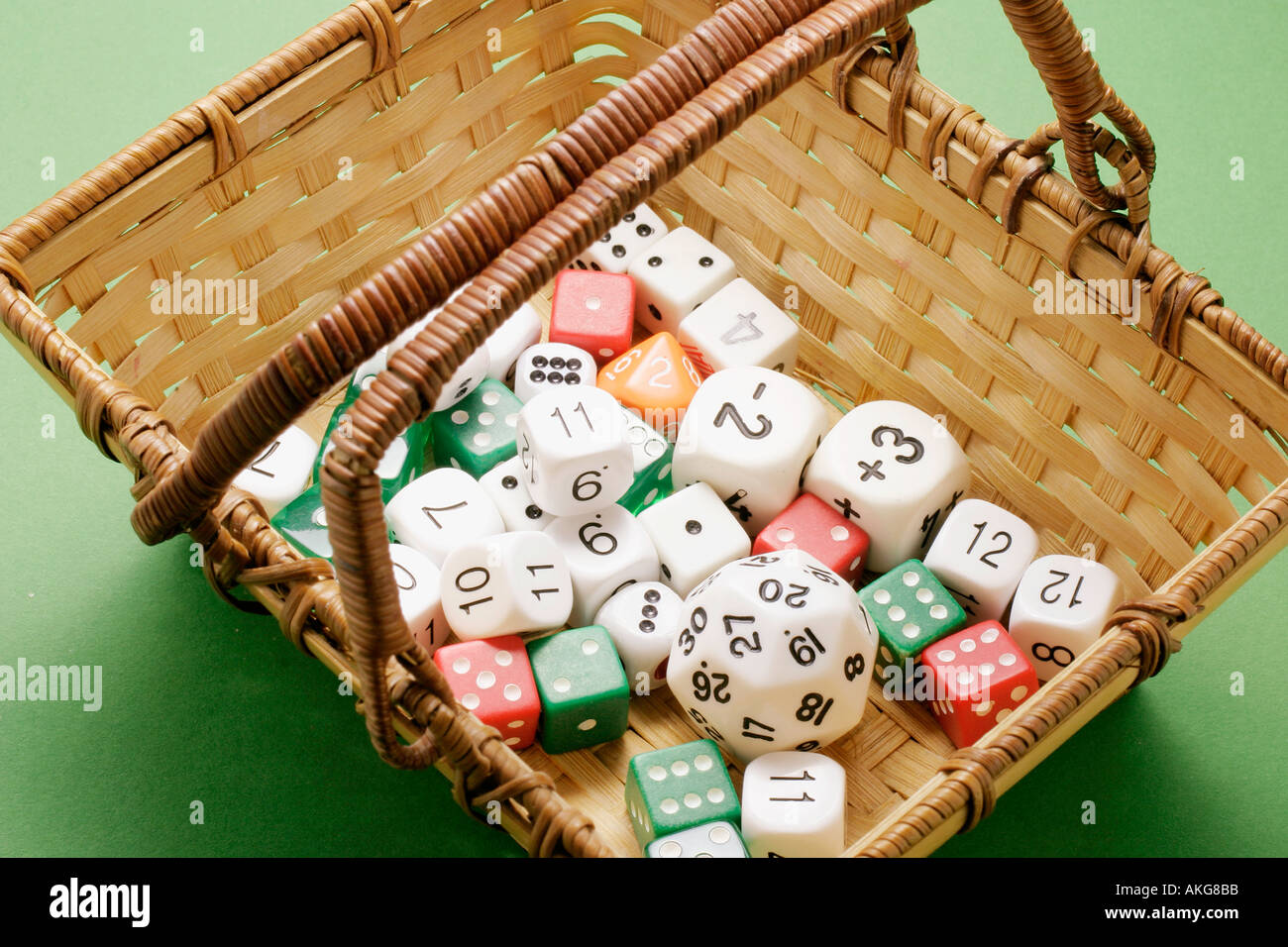 Dice assortment hi-res stock photography and images - Alamy