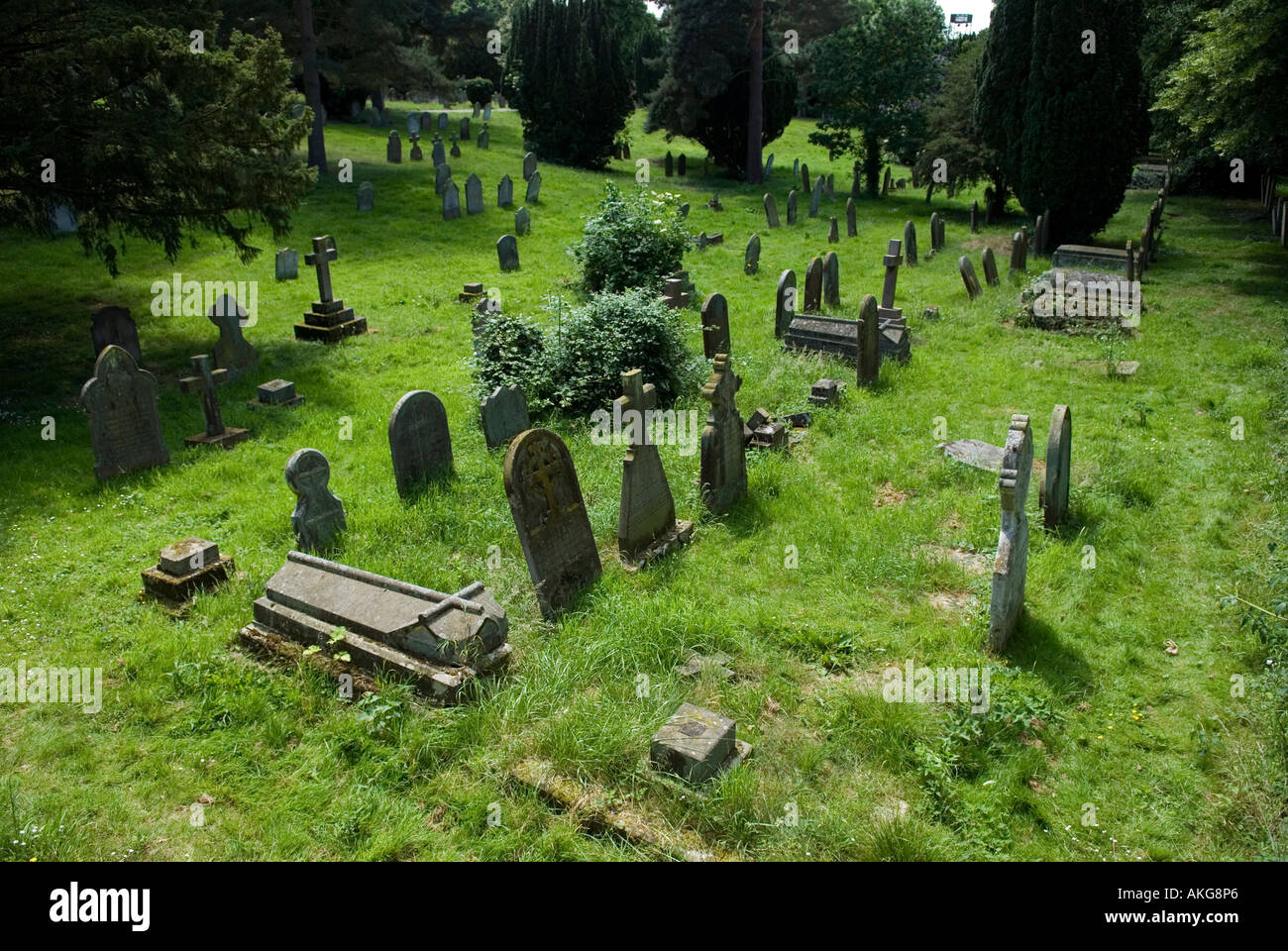ENGLAND VICTORIAN CEMETERY HALESWORTH SUFFOLK ENGLAND 2006 Stock Photo ...