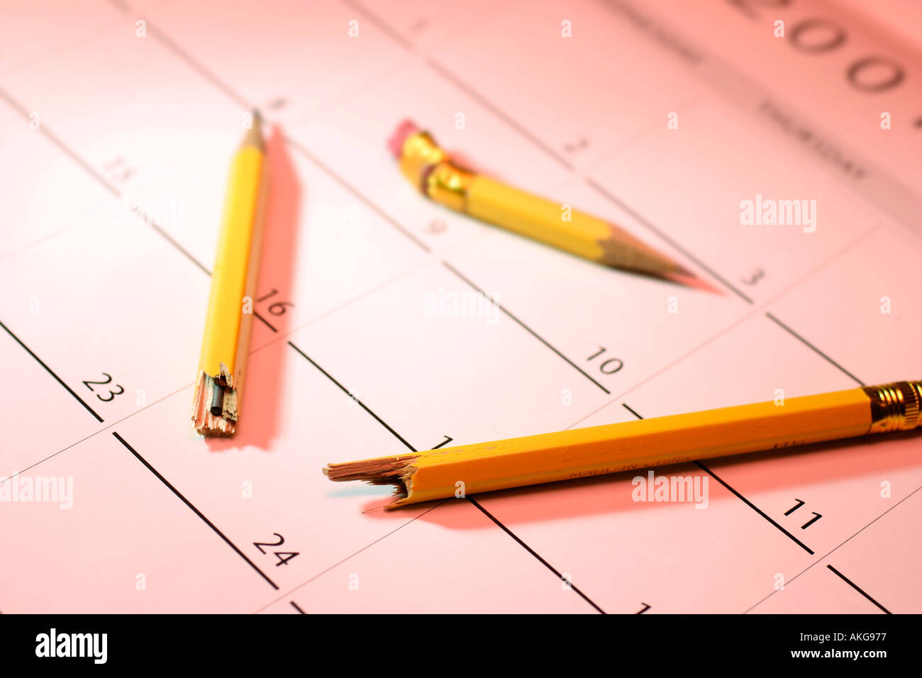 Broken schedule hi-res stock photography and images - Alamy
