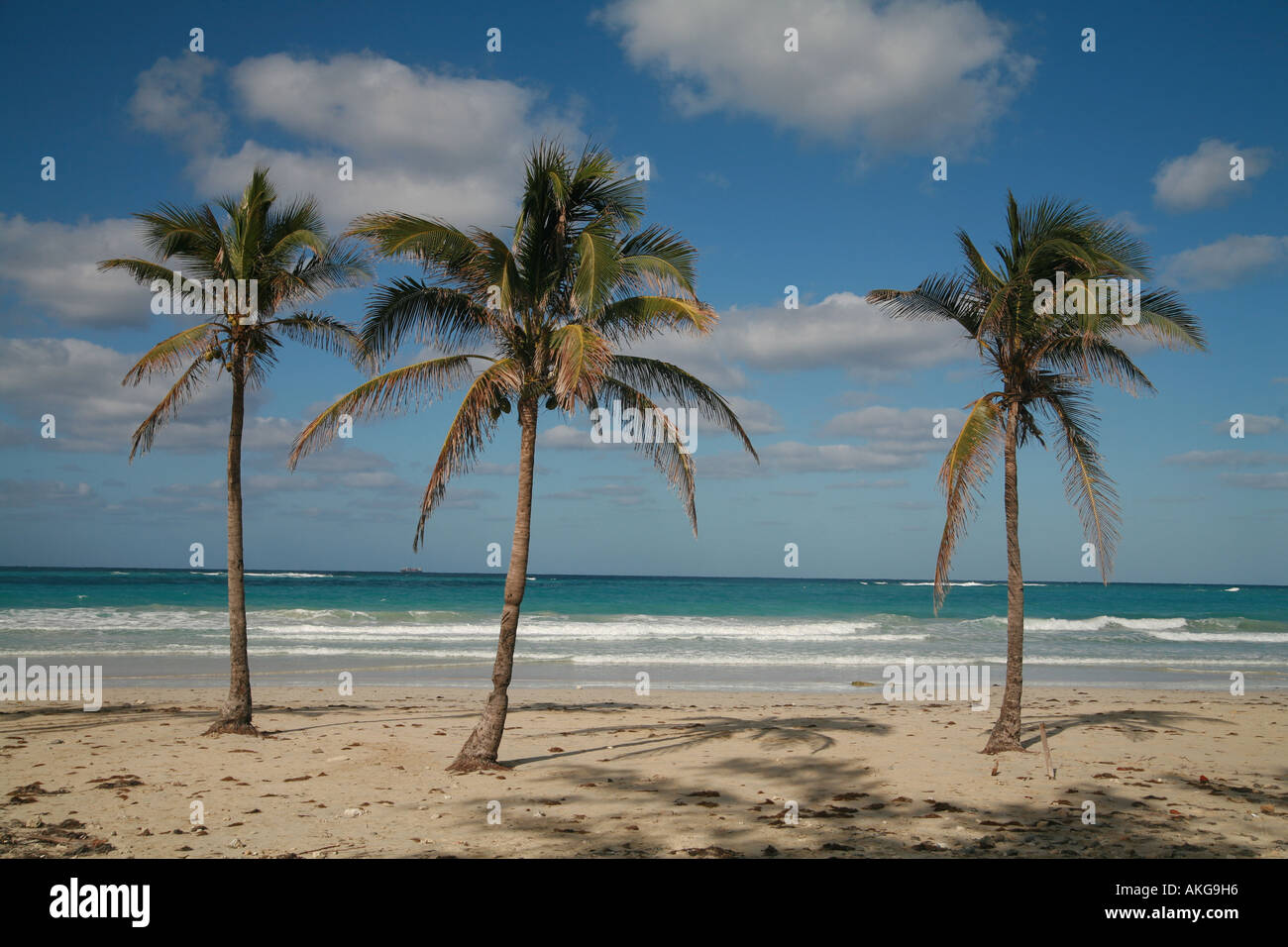 a beautiful tropical island scene Stock Photo - Alamy