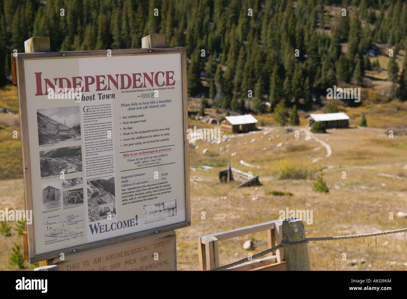 Independence colorado ghost town hi-res stock photography and images - Alamy