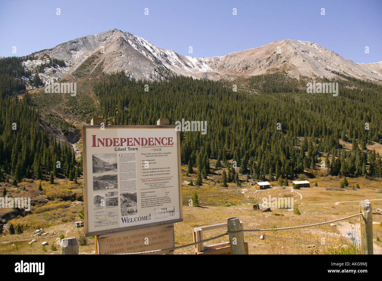 Independence colorado ghost town hi-res stock photography and images - Alamy