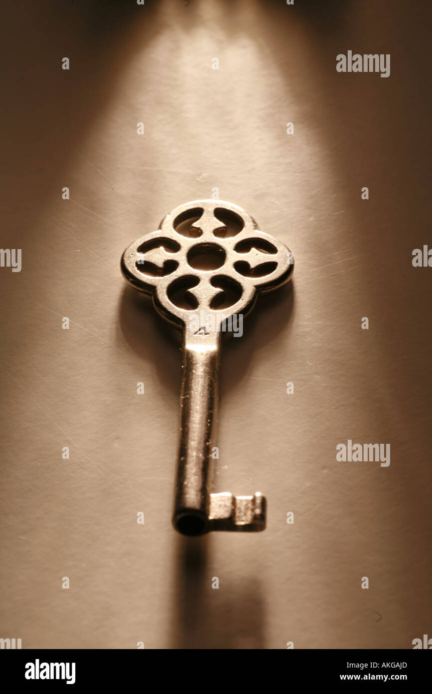 key in dramatic lighting Stock Photo - Alamy
