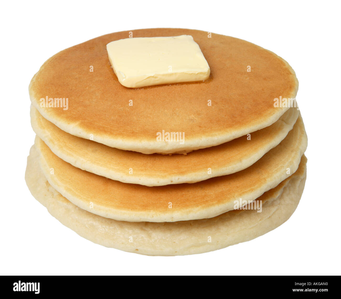 Pancakes pat butter hi-res stock photography and images - Alamy