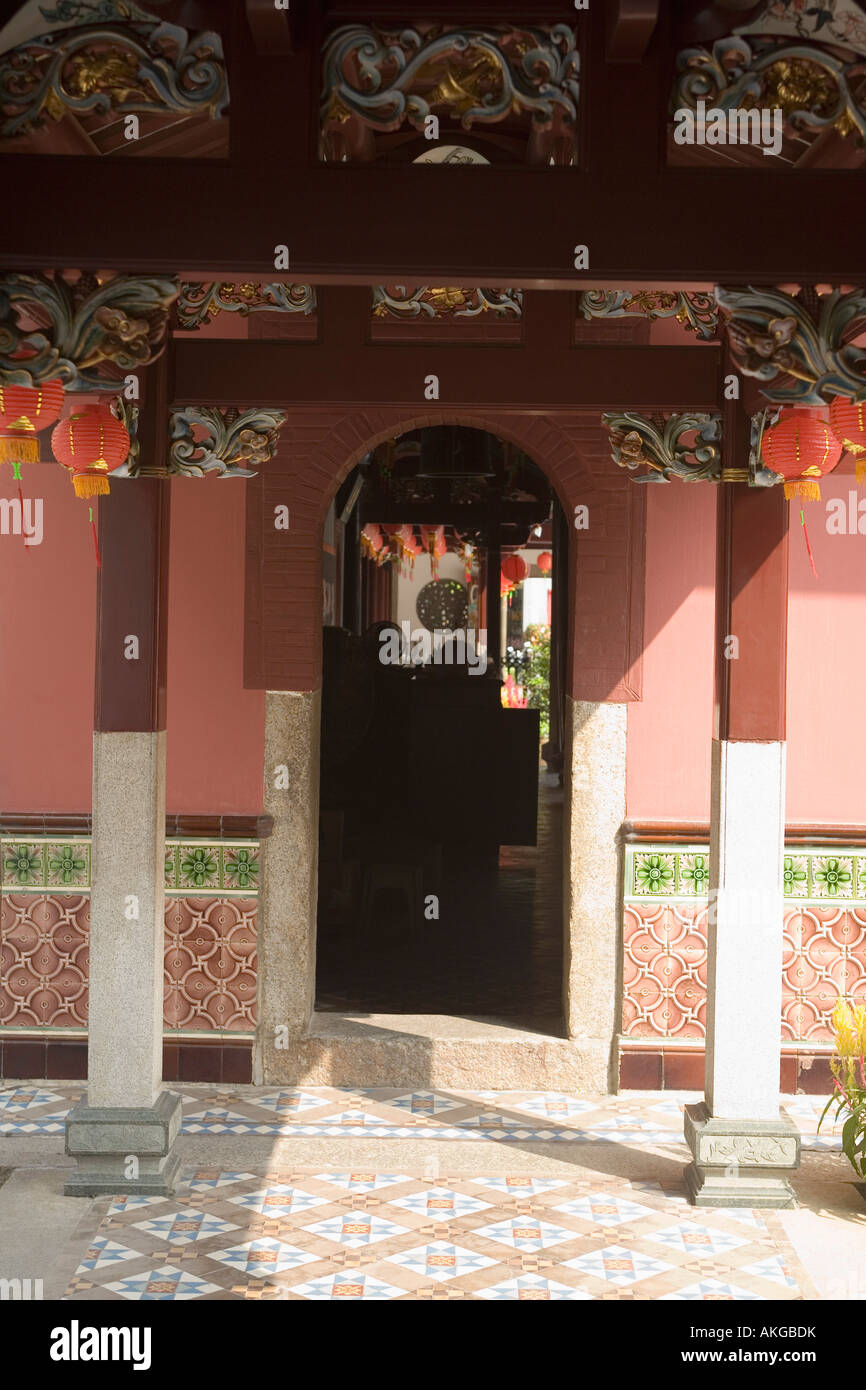 Entrance of a temple Stock Photo - Alamy