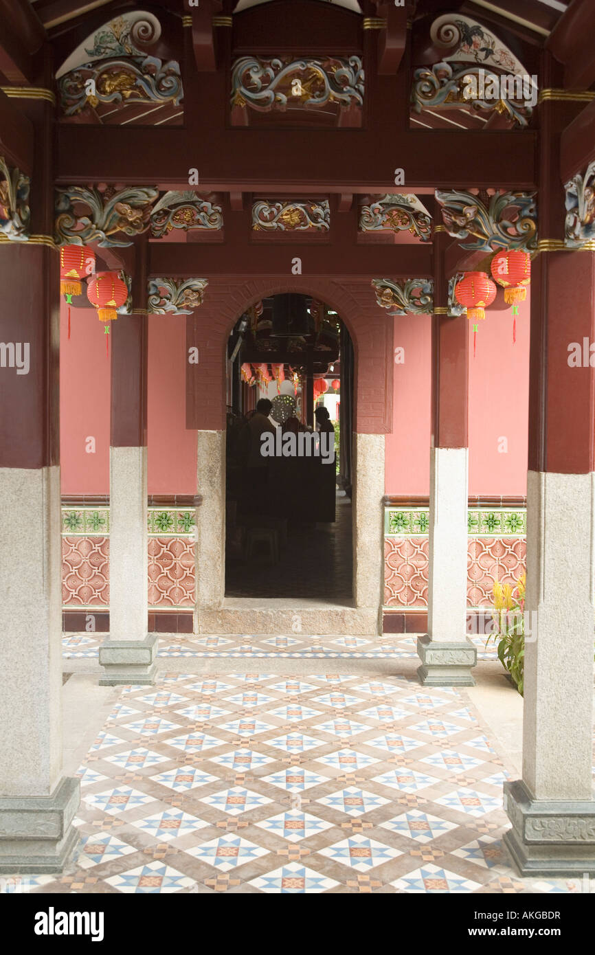Entrance of a temple Stock Photo - Alamy