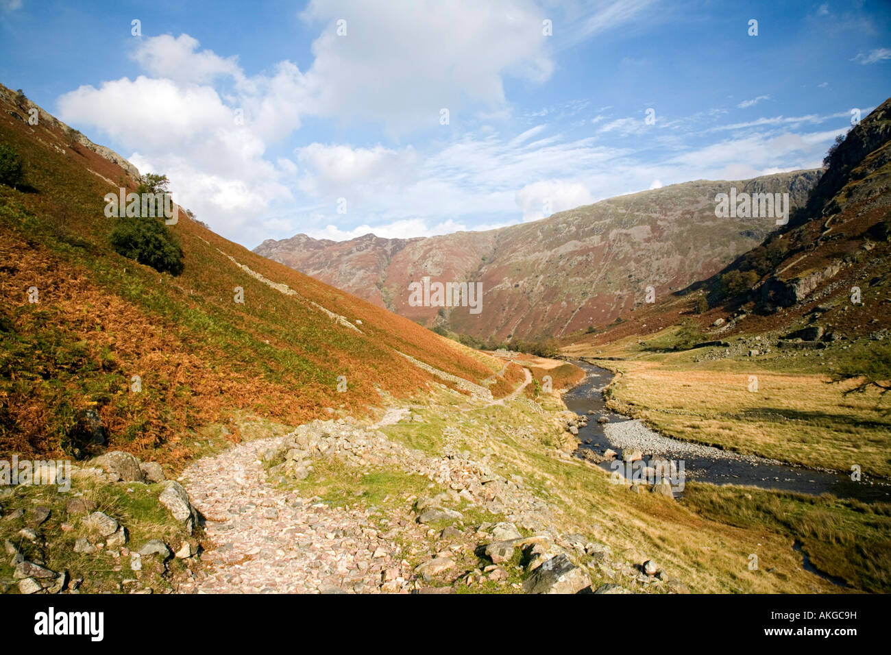 Langstrath beck in langstrath valley hi-res stock photography and ...