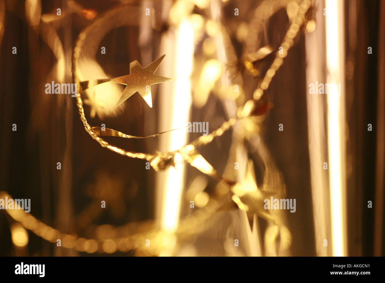 christmas decoration in warm lighting Stock Photo - Alamy