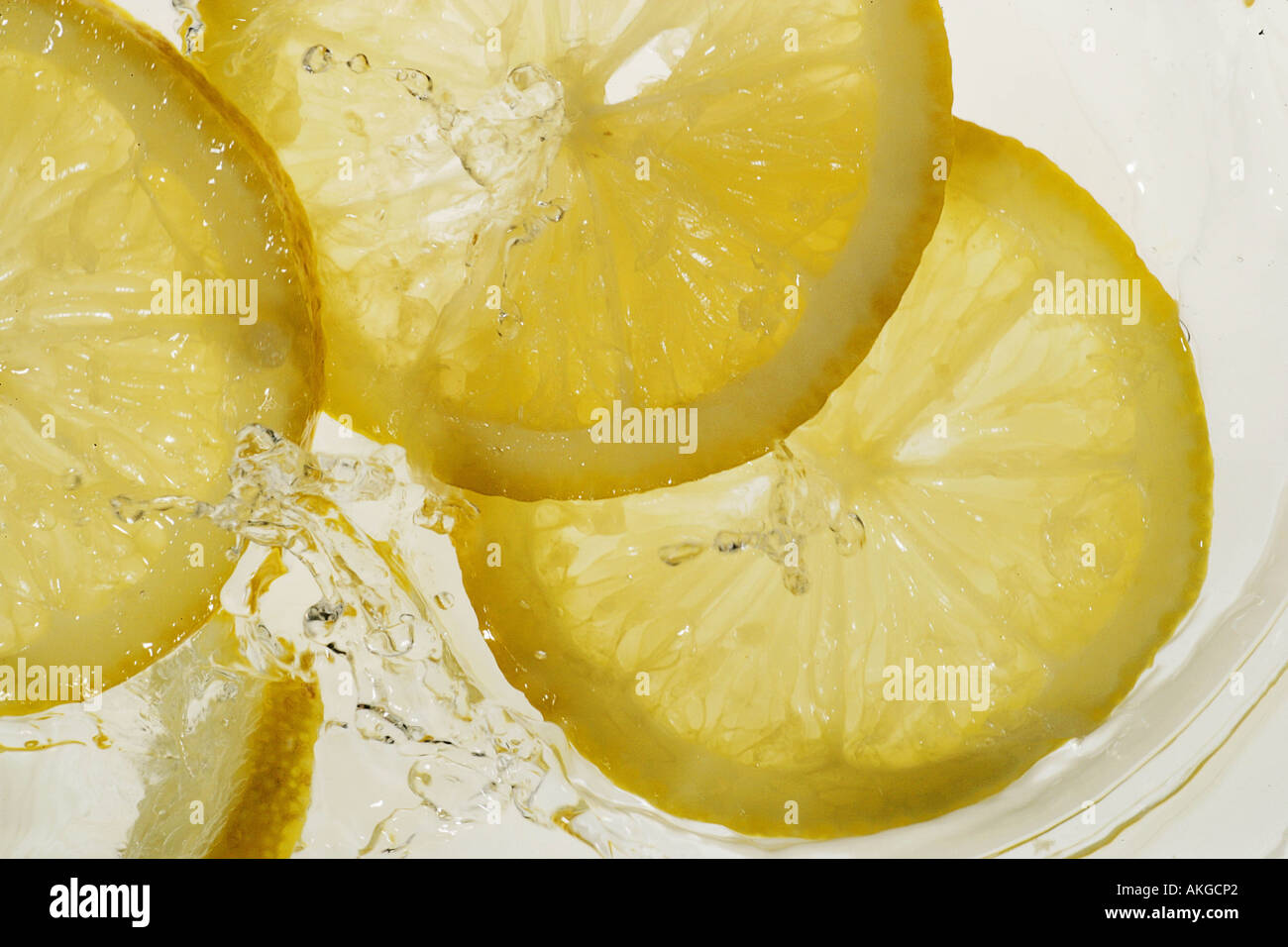 lemon splash bubbles Stock Photo - Alamy
