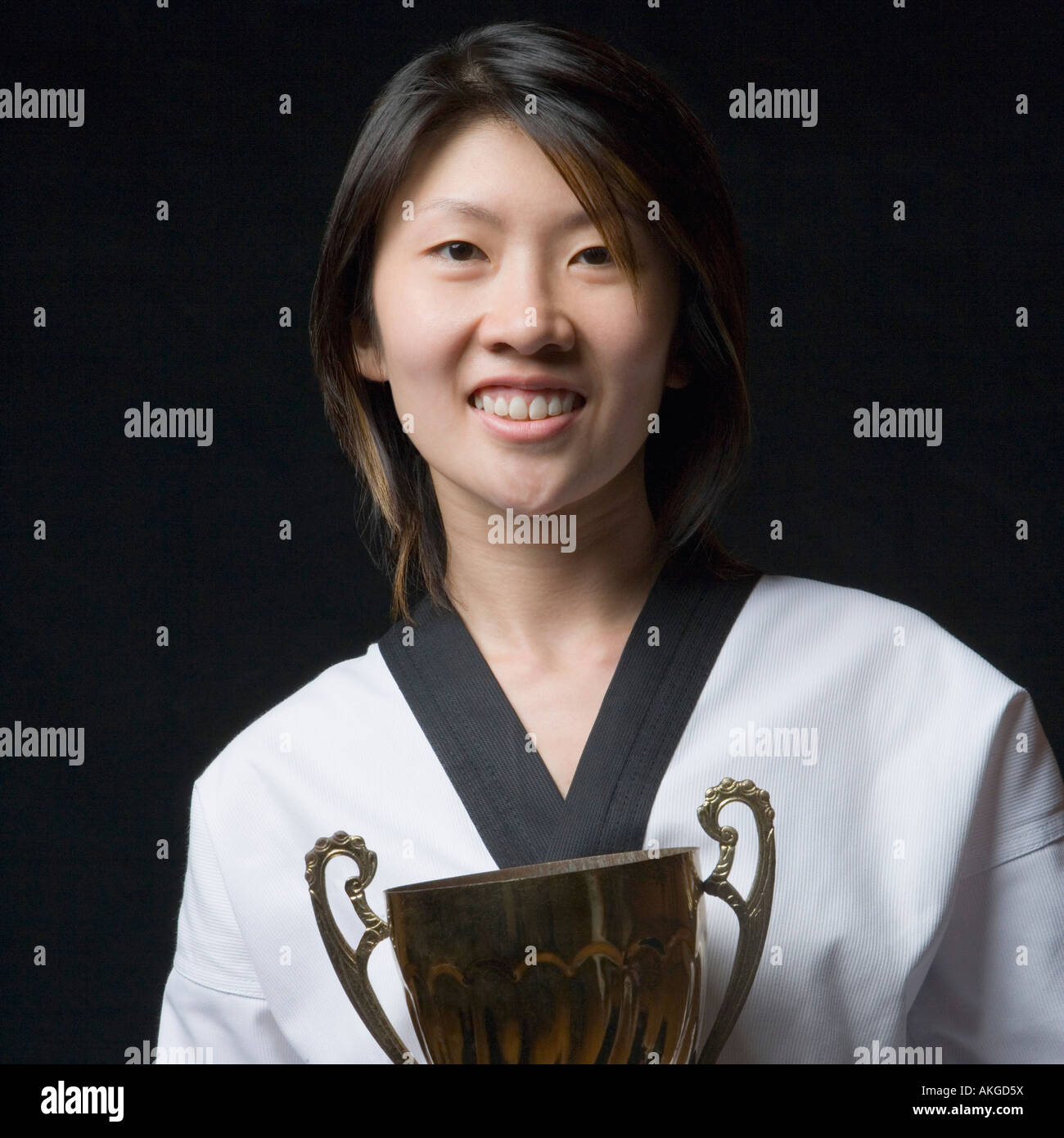 Holding a trophy head hi-res stock photography and images - Alamy