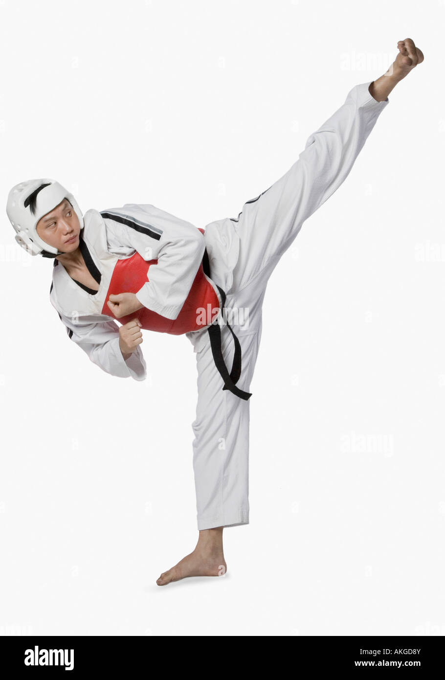 Men helmet kickboxing hi-res stock photography and images - Alamy