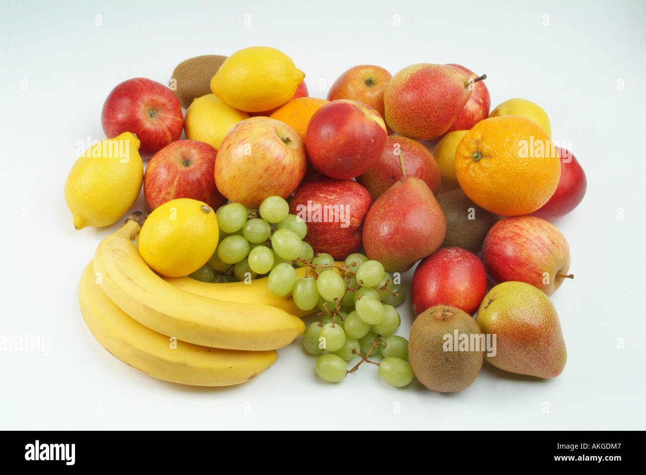 Display of various tempting healthy fruit Stock Photo - Alamy