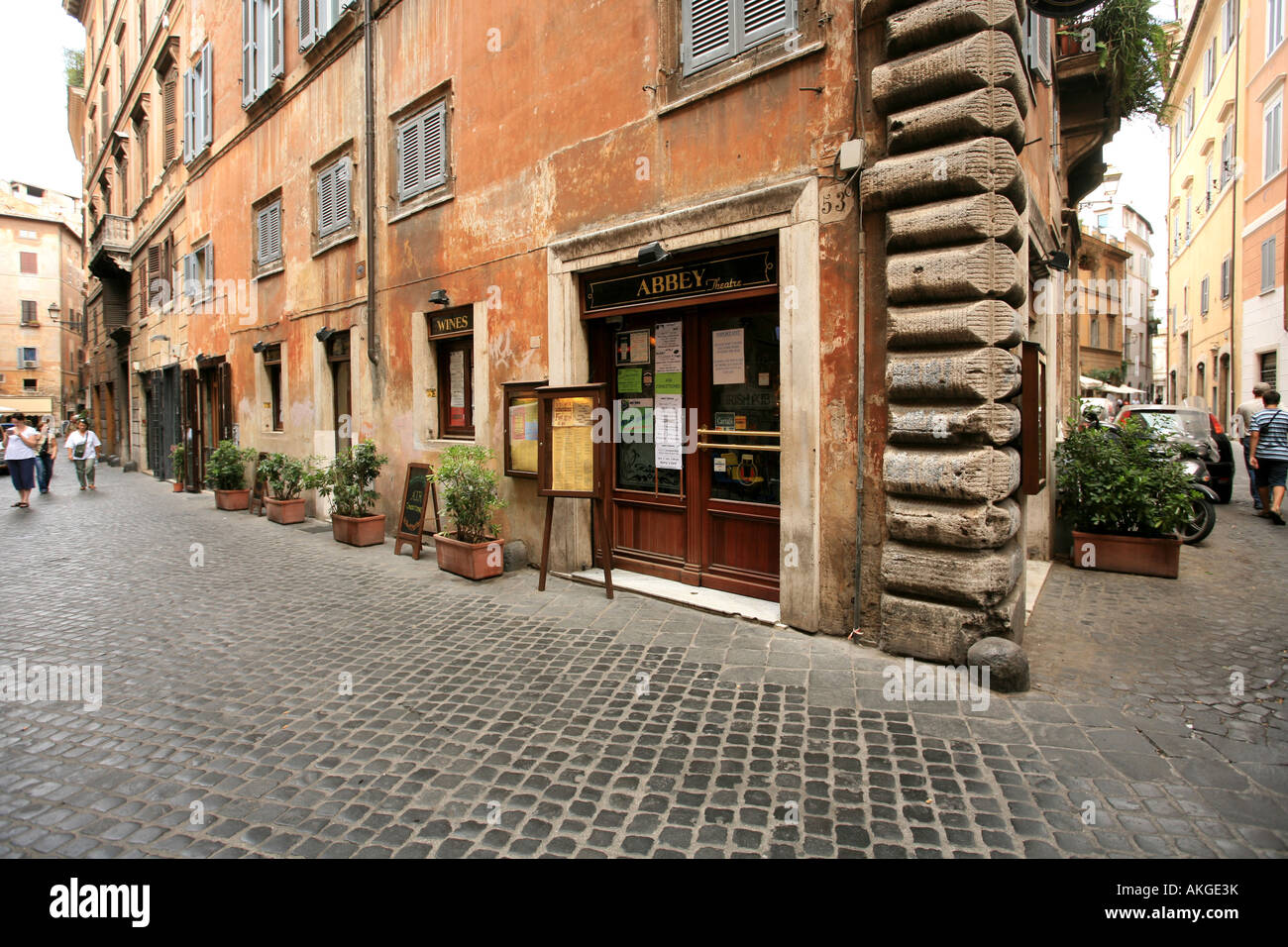 Via del Governo Vecchio, Parione district, Rome, Lazio, Italy Stock ...