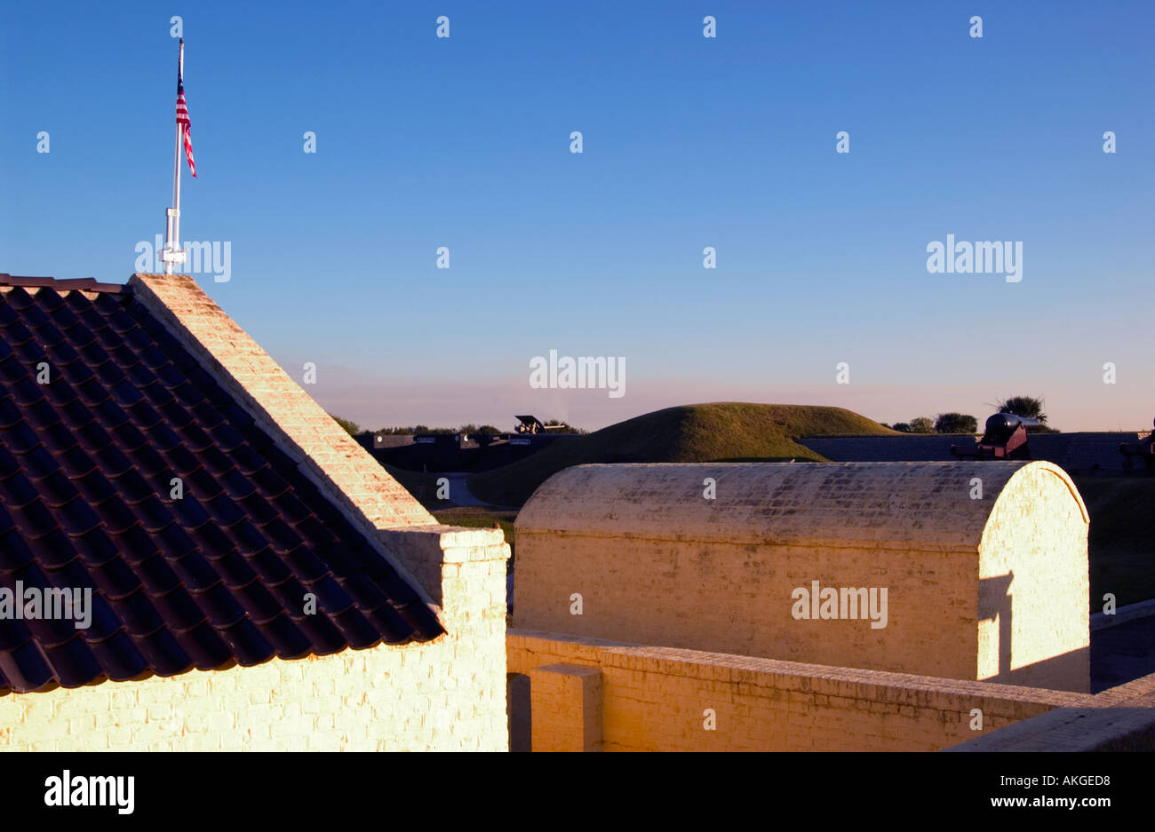 Fort Moultrie Narional Monument Sullivans Island South Carolina USA ...