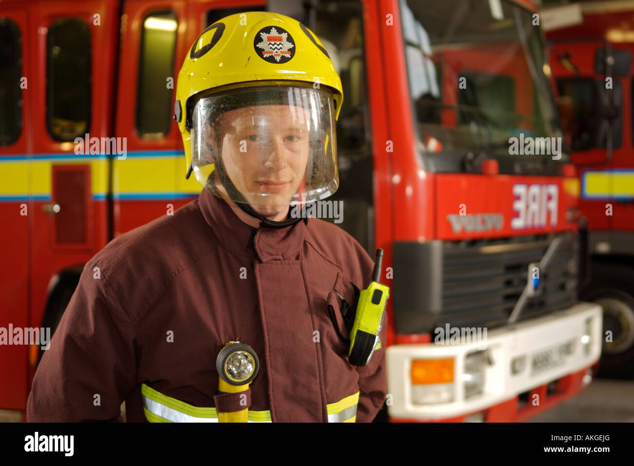 London fire brigade uniform hi-res stock photography and images - Alamy