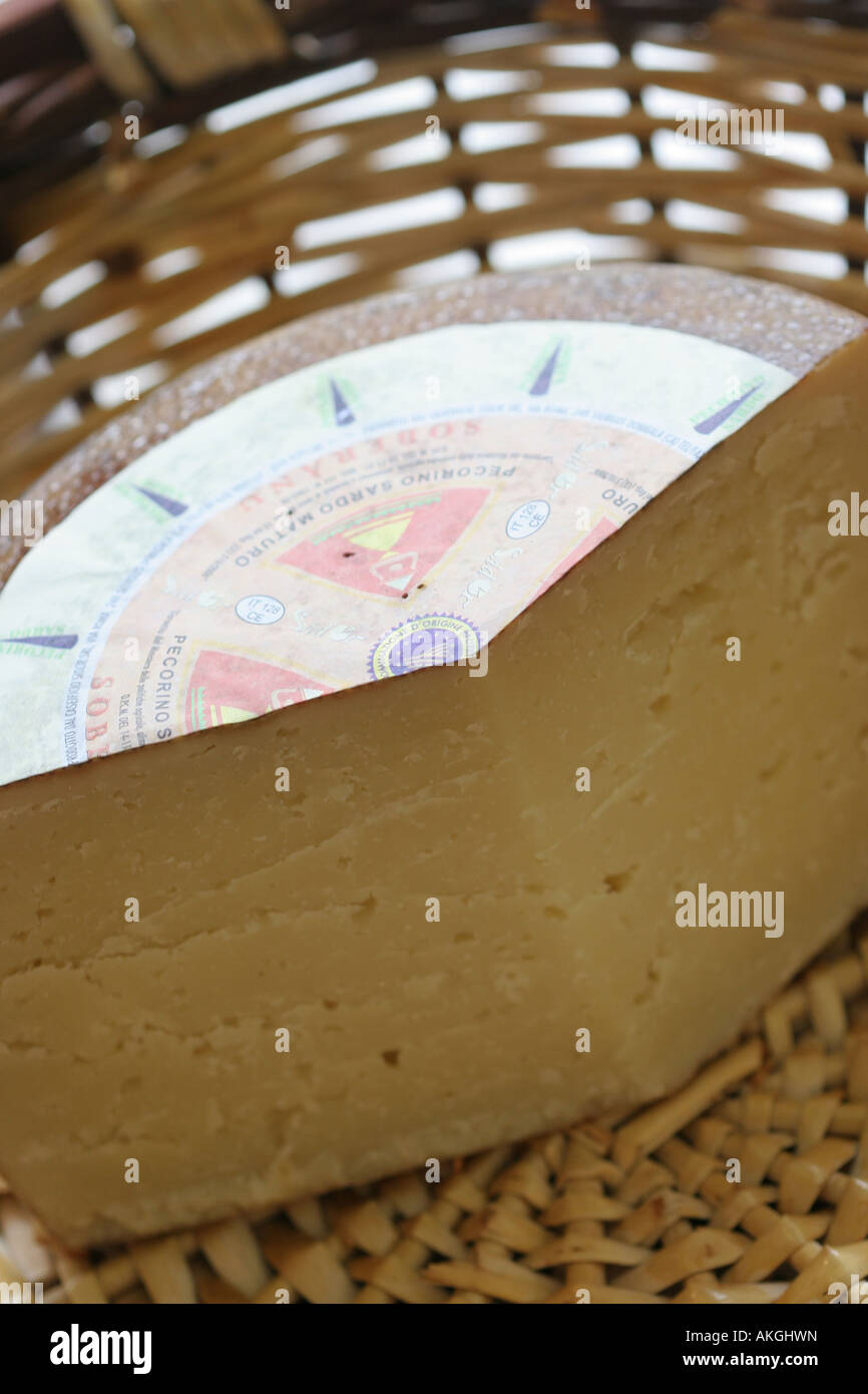 Fioresardo cheese, Sardinia Stock Photo - Alamy