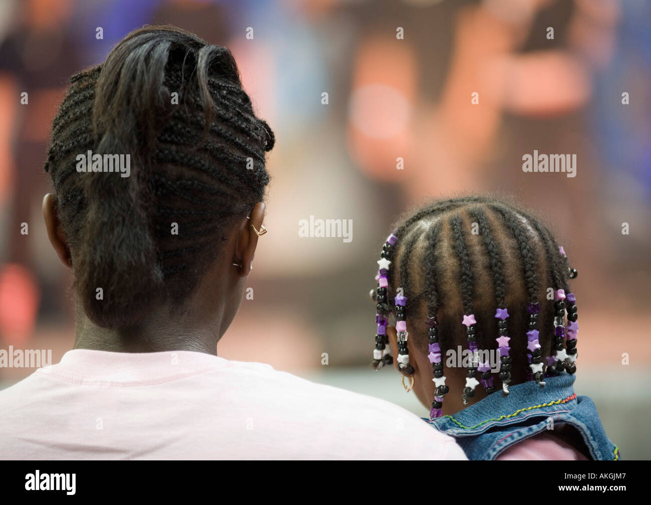 Afro air style Stock Photo - Alamy