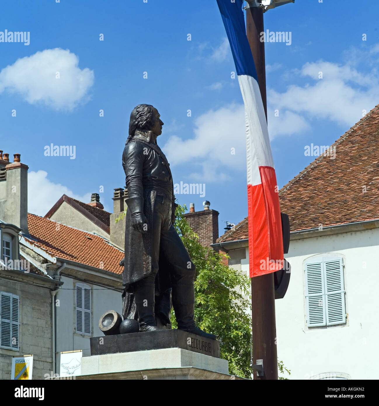 General Claude-Jacques Lecourbe statue, sculptor Antoine Etex, 1853 ...