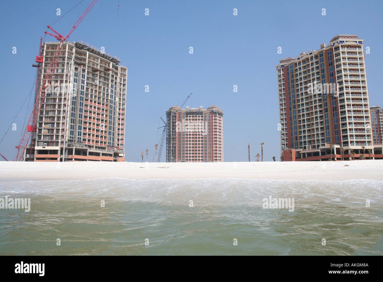 New development on the edge of the Gulf of Mexico Pensacola Beach ...