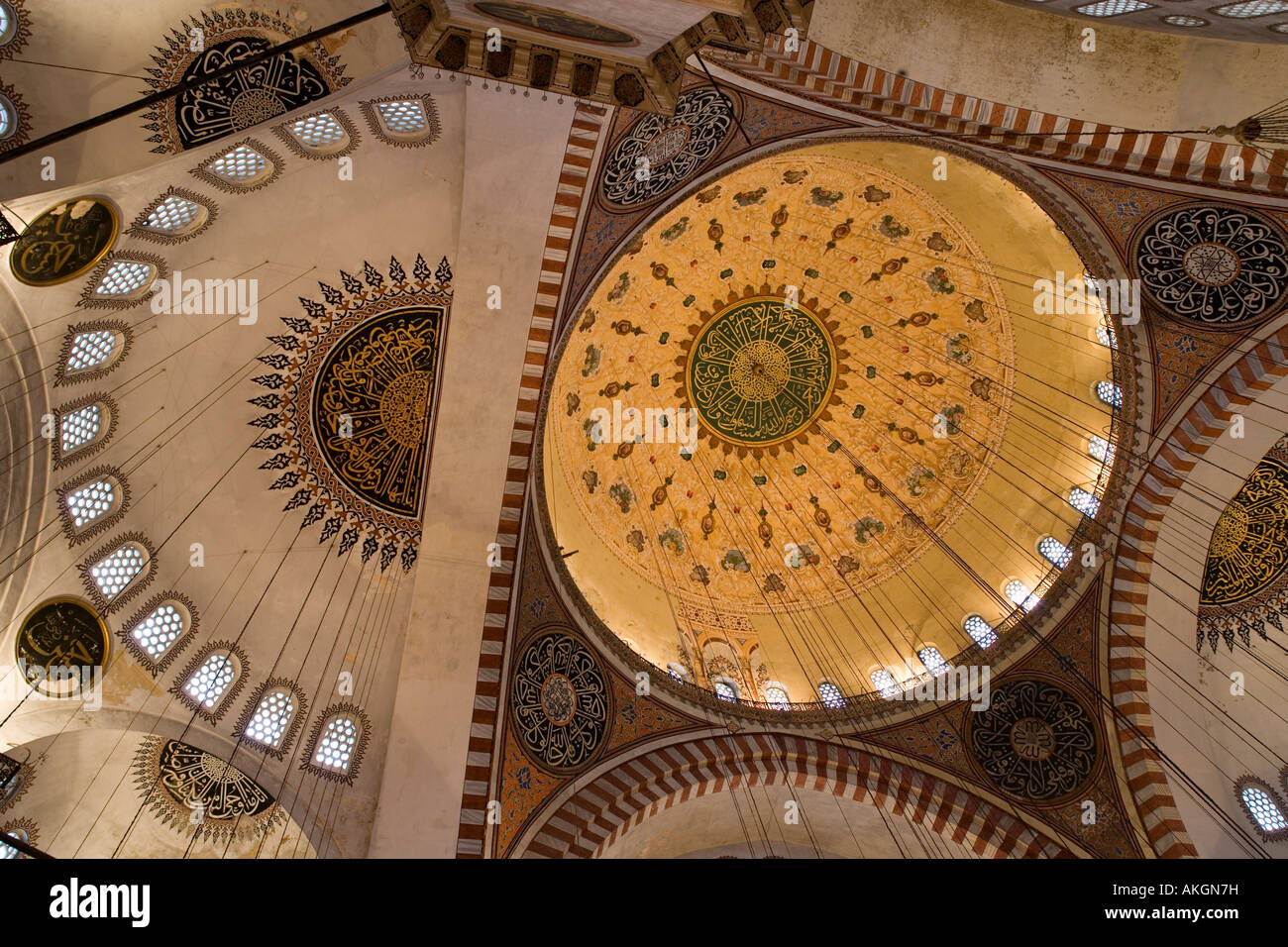 Sultan Suleyman Mosque Istanbul Turquey Stock Photo - Alamy