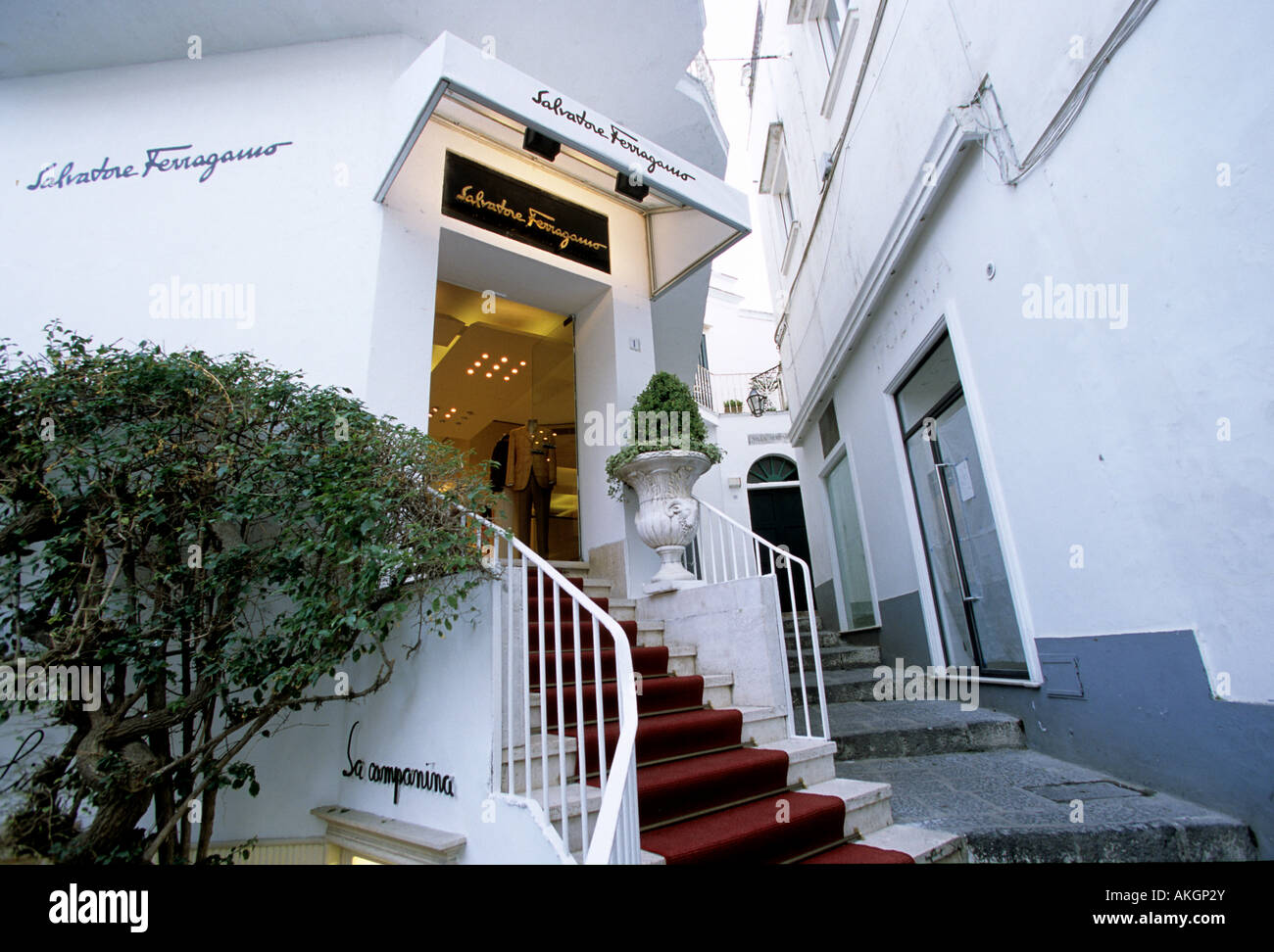 Centre, Capri, Capri island, Campania, Italy Stock Photo - Alamy