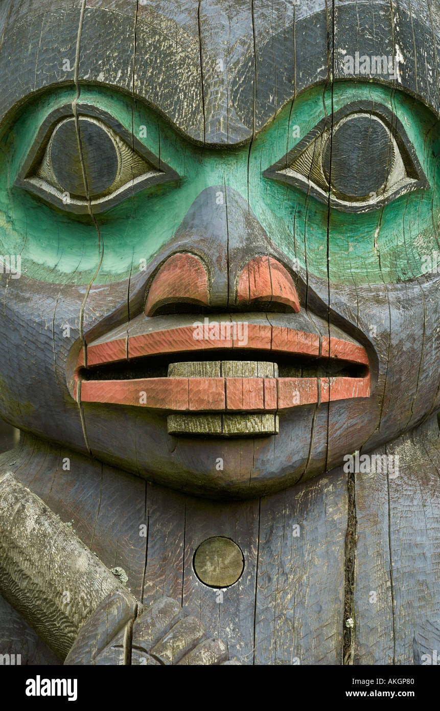 Totem Monkey Face