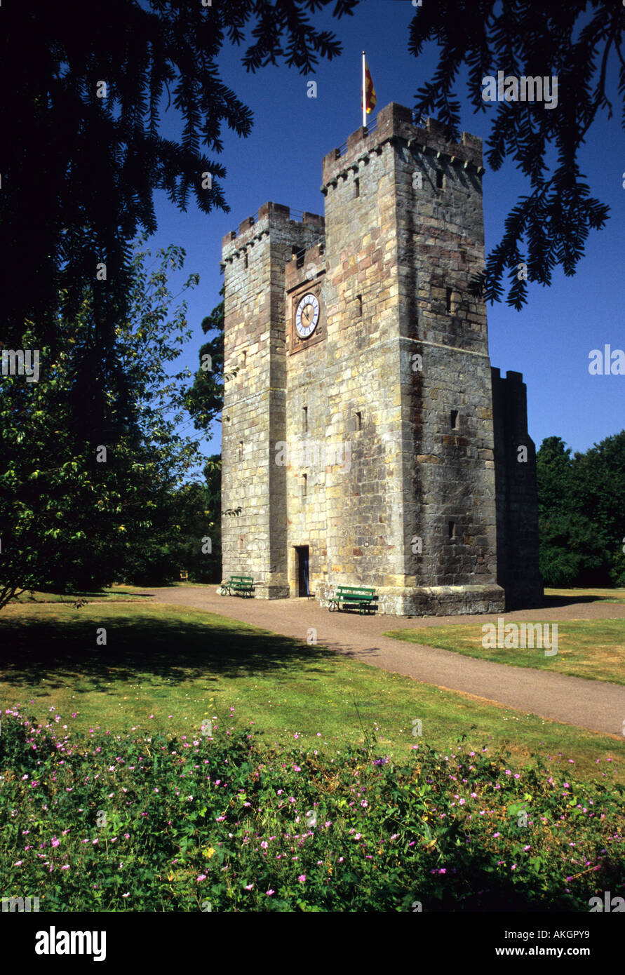 Preston Tower, Chathill, Northumberland Stock Photo - Alamy