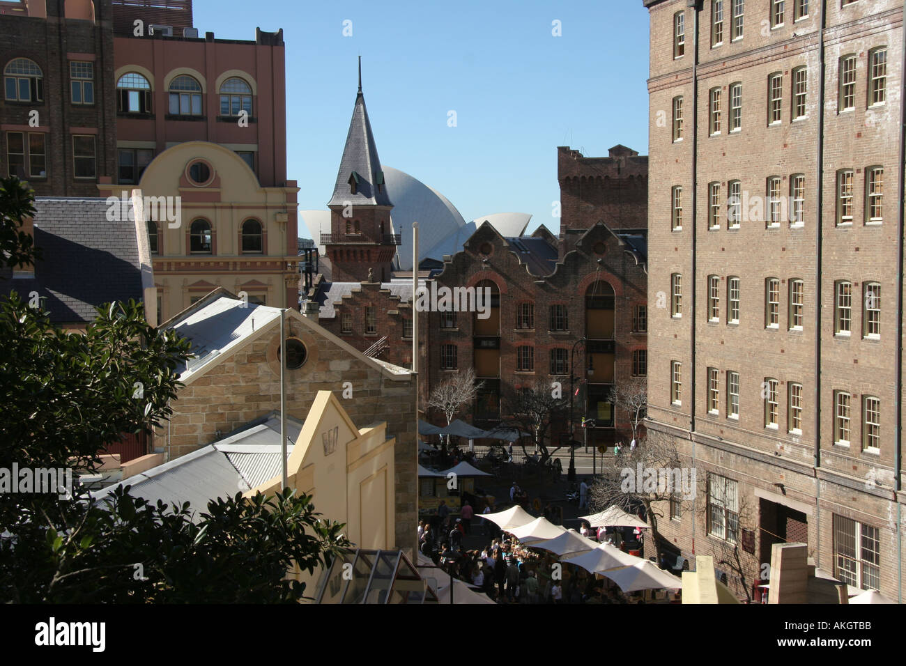 The Rocks Sydney Stock Photo - Alamy