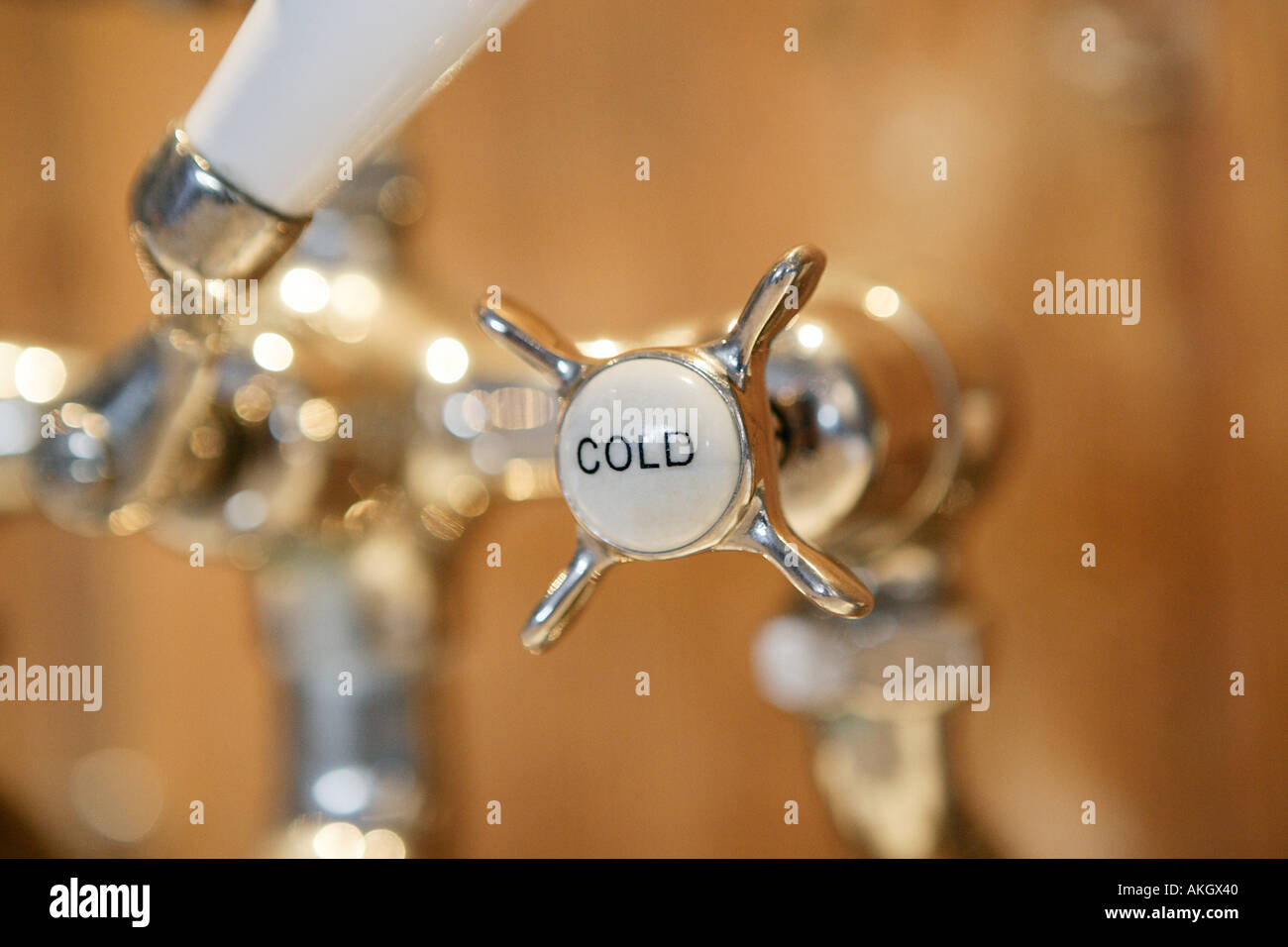 Cold water tap Stock Photo - Alamy