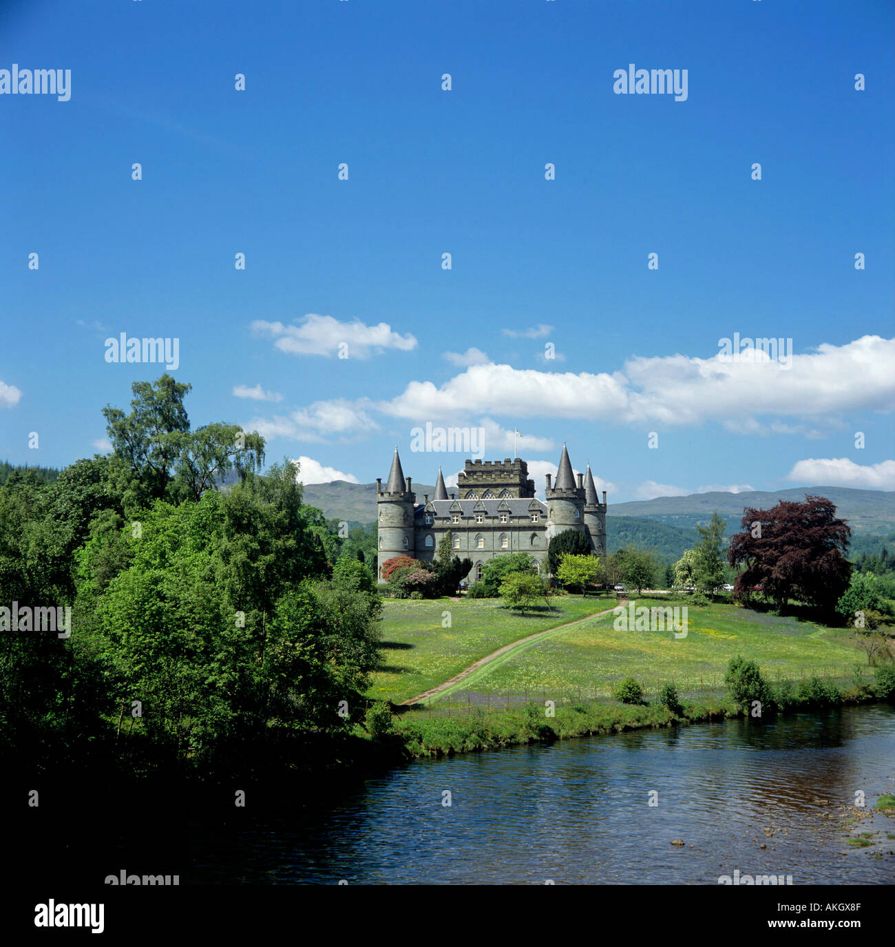 Inverary castle hi-res stock photography and images - Alamy