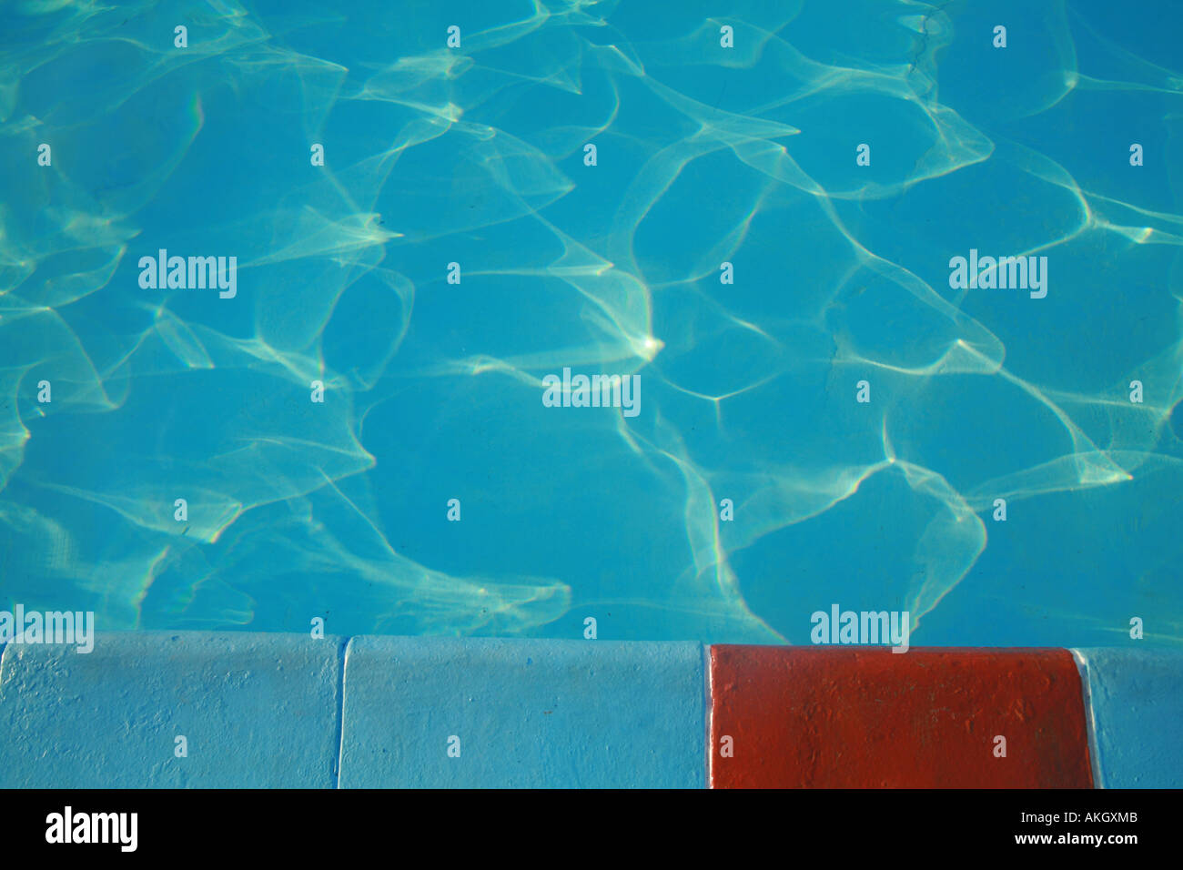 reflections in a swimming pool Stock Photo - Alamy